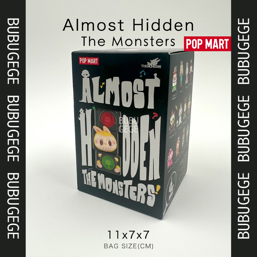 THE MONSTERS Almost Hidden Series Figures , blind box - labubu , pop ...