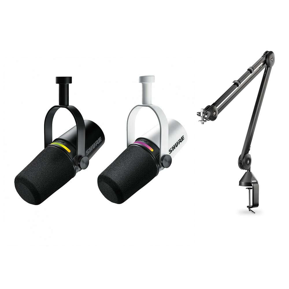 [ใส่โค้ดลด1000บ.] Shure MV7+ ไมโครโฟน ประกันศูนย์มหาจักร Podcast ...