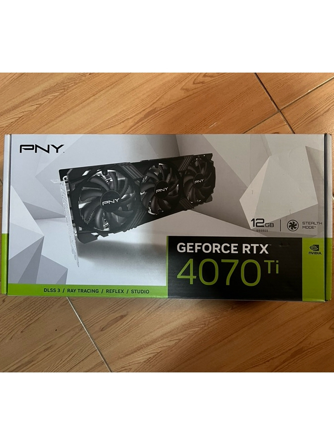 RTX 4070Ti PNY VERTO LED TRIPLE FAN - 12GB GDDR6X | Shopee Thailand