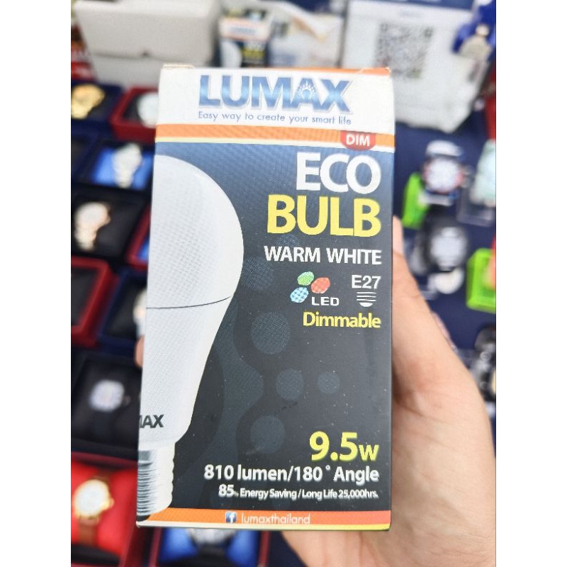 Lumax Eco BULB Dimmable E27 หลอดไฟ Led หรี่ไฟได้ | Shopee Thailand