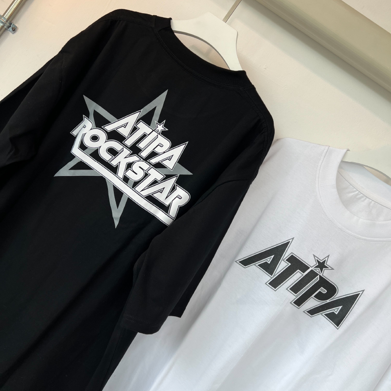 Atipashop - ROCKSTAR ATIPA T-SHIRT เสื้อยืด เสื้อโอเวอร์ไซส์ สกรีนลาย ...