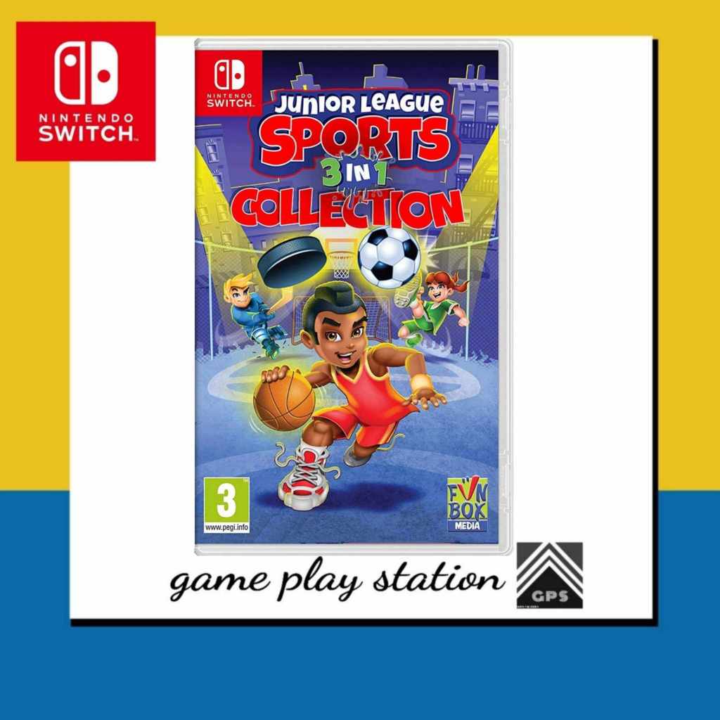 nintendo switch junior league sports 3 in 1 collection ( english eur ...