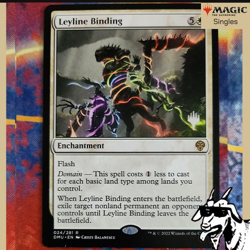 [MTG][Single][DMU] Leyline Binding (PROMO) ระดับ Rare [ภาษาอังกฤษ ...