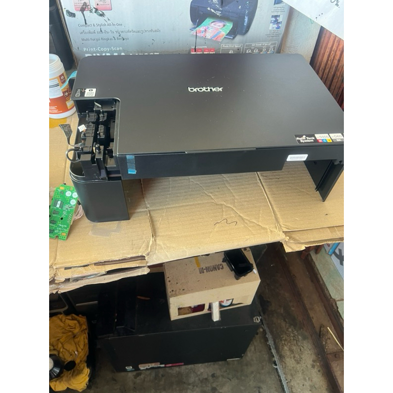 ชุดscanner brother t220ของใหม่โดนไฟ3-4ครั้งจากการแกะชำแหละของใหม่แต่ ...