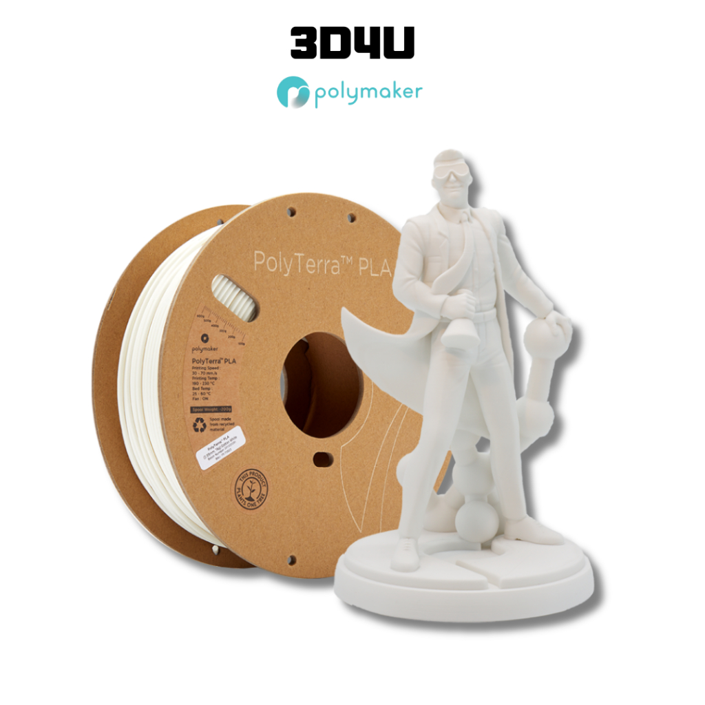 Polymaker PLA+ / PLA 3D Filament เส้น Polyterra สีด้าน For 3D Printer ...