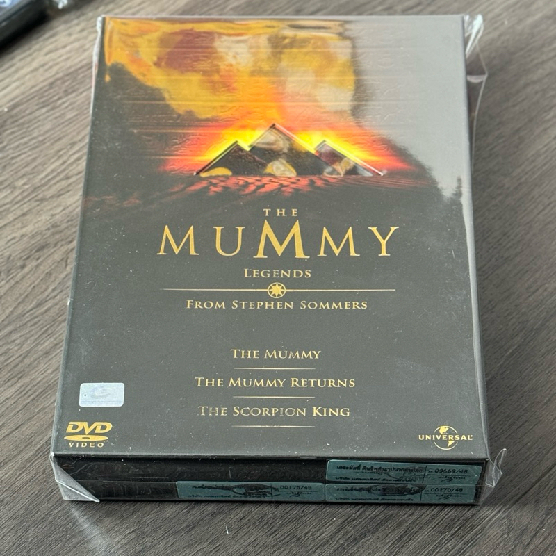 DVD Boxset The Mummy Trilogy 3 ภาค สภาพสะสม 2 ภาษา | Shopee Thailand