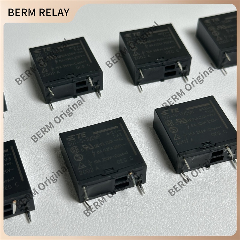 BERM SDT-S-112DMR TE relay 4 ขา 12V 10A 250V 8A 120A 250V รีเลย์ สินค้า ...