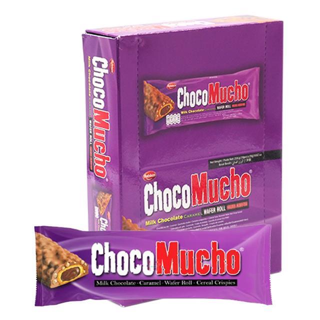 ขนมเวเฟอร์เคลือบช็อกโกแลต Choco Mucho 1 กล่อง | Shopee Thailand