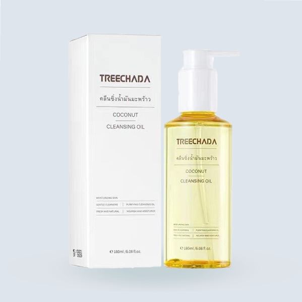 ตรีชฎา โคโคนัท คลีนซิ่ง ออย TREECHADA COCONUT CLEANSING OIL 2ขนาด 100มล. และ 180 มล.พร้อมส่ง ...