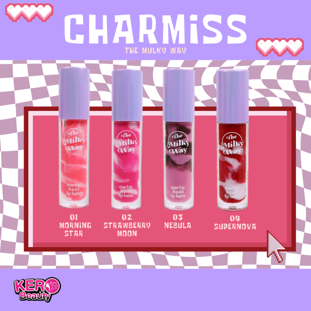 Charmiss The Milky Way Marble Liquid Lip Balm ชาร์มิส กาแล๊กซี่ ...