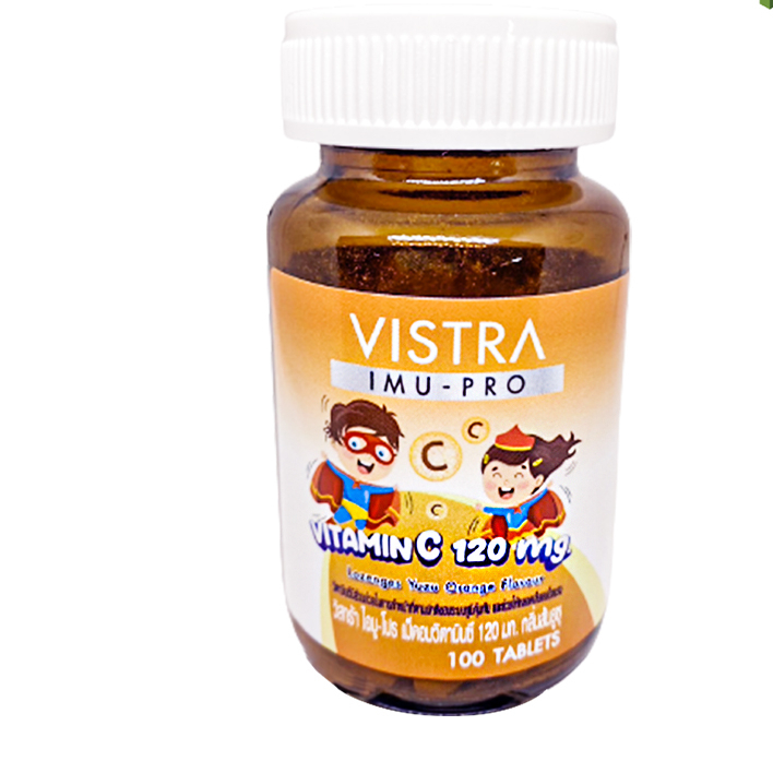 Vistra Immu-Pro Vitamin C 120 mg วิสตร้า ไอมู โปร วิตามินซี 120 มก. ...