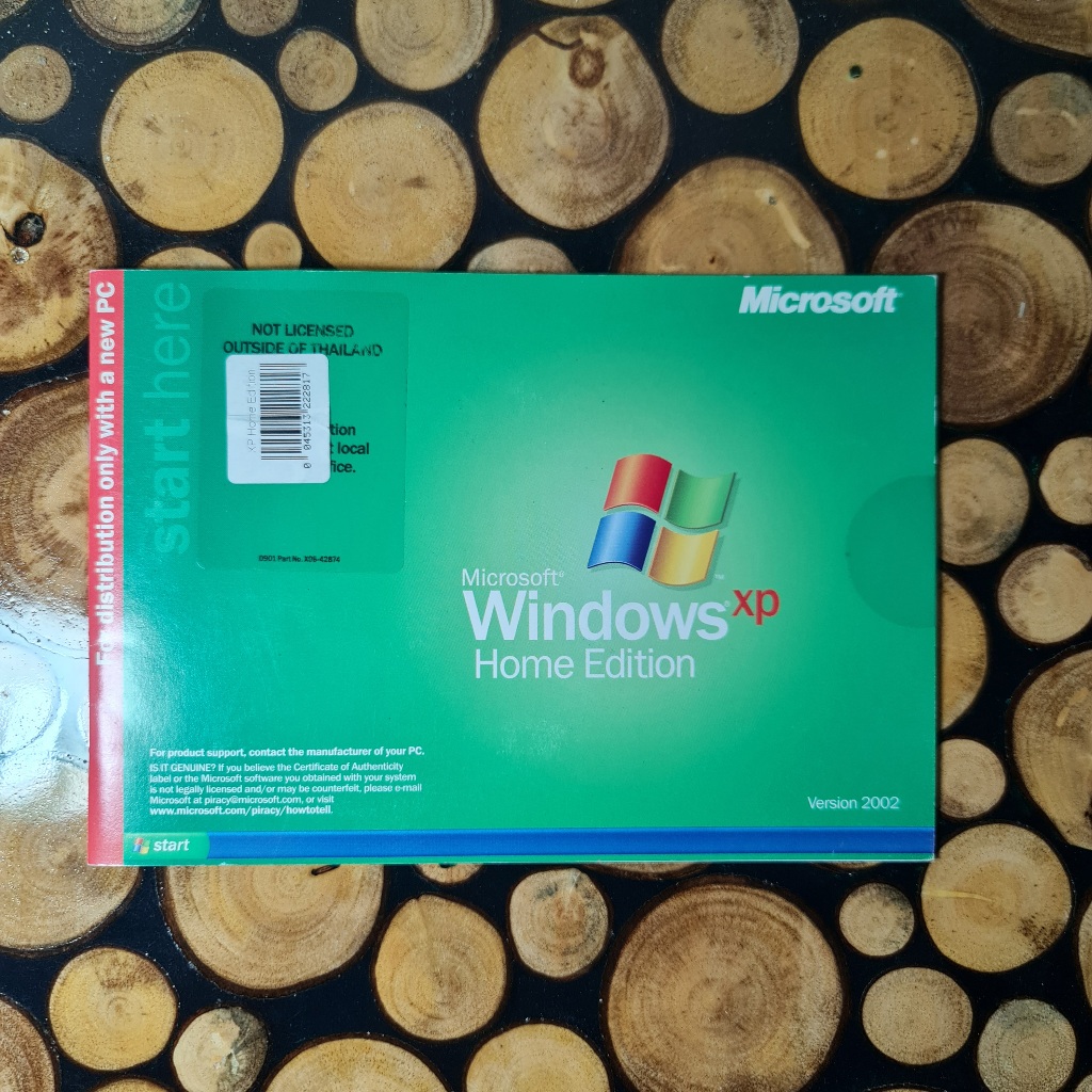 แผ่น Windows XP แท้ Home Edition OEM ซีล | Shopee Thailand