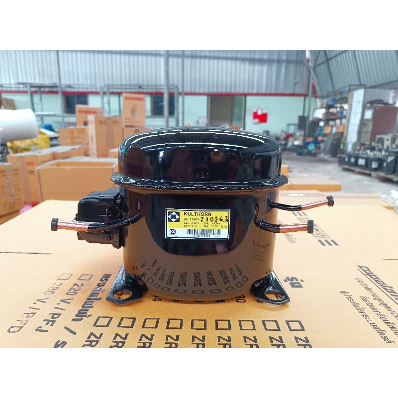 คอมเพรสเซอร์ตู้เย็นมือสอง รุ่น AE1360 ขนาด 1/5 แรง น้ำยา R134 | Shopee Thailand