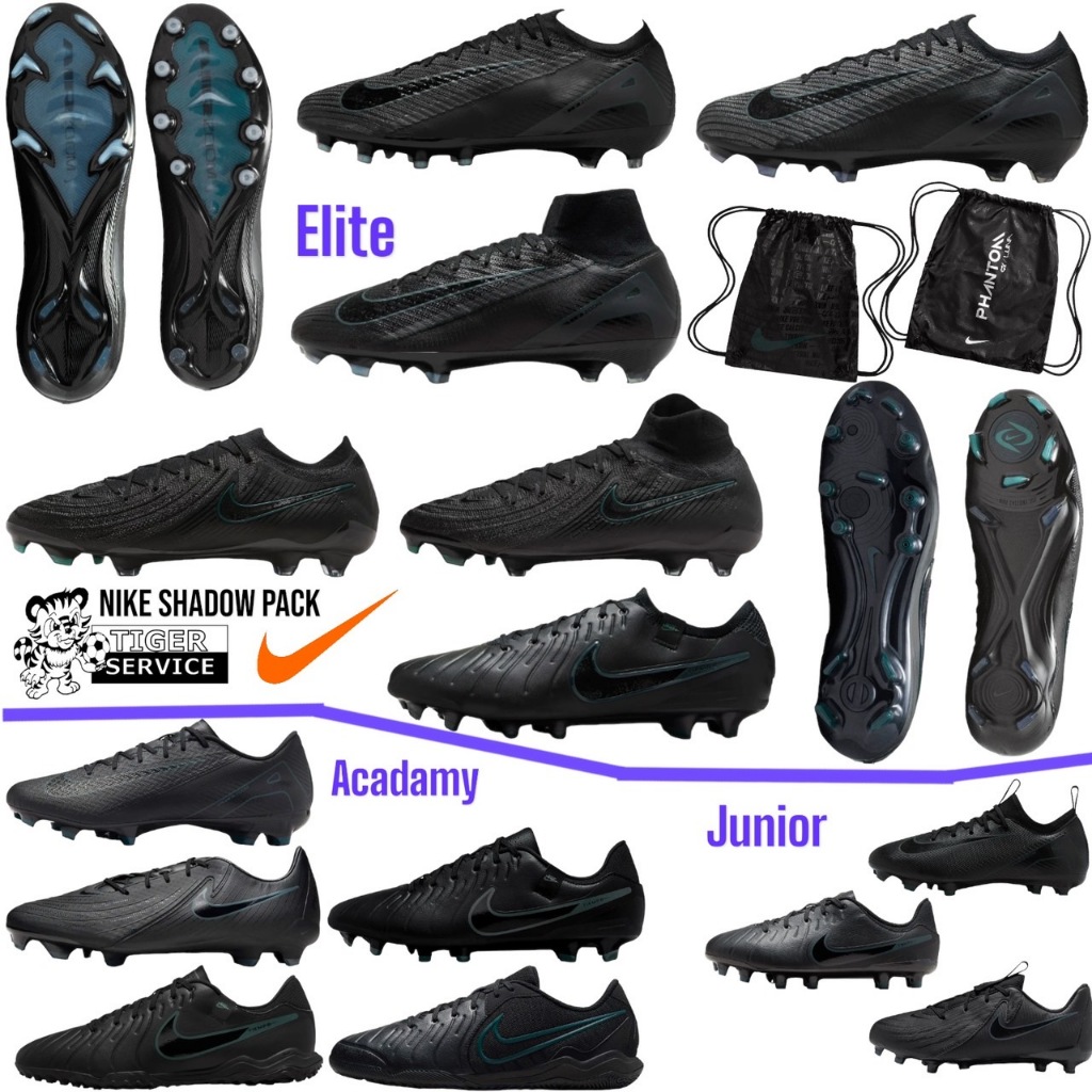 Nike Shadow Pack แพ็คดำตัวใหม่ รองเท้าฟุตบอล ไนกี้ ของแท้มือ 1 ตัวท็อป ...