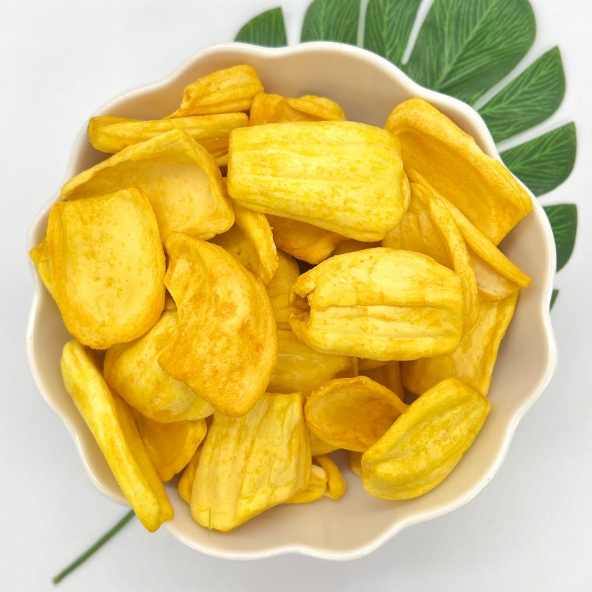 Crispy Jackfruit 100 กรัม ขนุนกรอบ ขนุนอบกรอบ หวานมันกรอบ หอมอร่อย ...