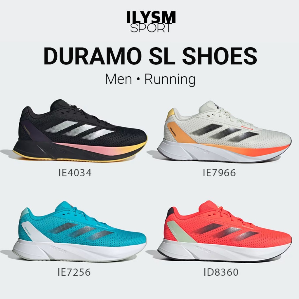 Adidas DURAMO SL Men's Running Shoes (IE4034, IE7966, IE7256, ID8360 ...