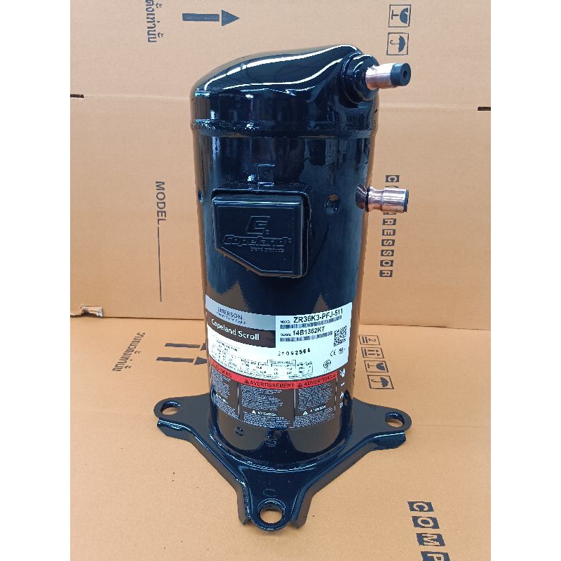 คอมเพรสเซอร์แอร์มือสอง รุ่น ZR36 ขนาด 30000 btu น้ำยา R22 ไฟ 220 ...