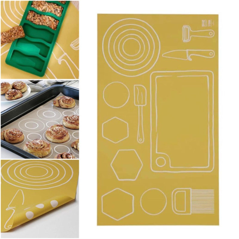 IKEA แผ่นรองอบซิลิโคน TABBERAS ขนาด 72 x 42 cm. | Shopee Thailand