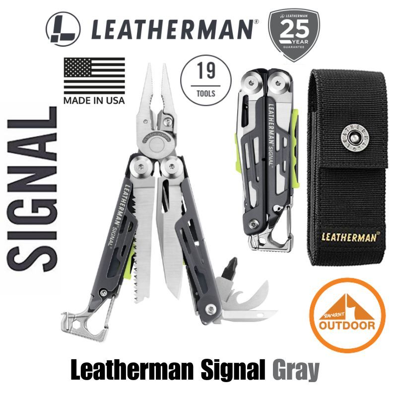 Leatherman Signal #Gray | Multi Tool Stainless | 19 Tools เครื่องมือ ...