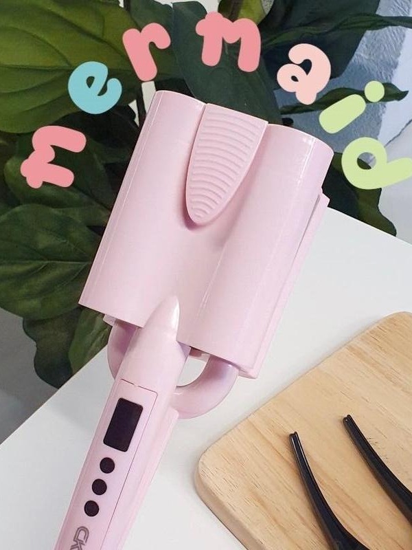 Mermaid CKL V30 เครื่องหนีบผมลอนมาม่า มี 2 ขนาดให้เลือก ลอน 26 mm. ลอน 32 mm. | Shopee Thailand