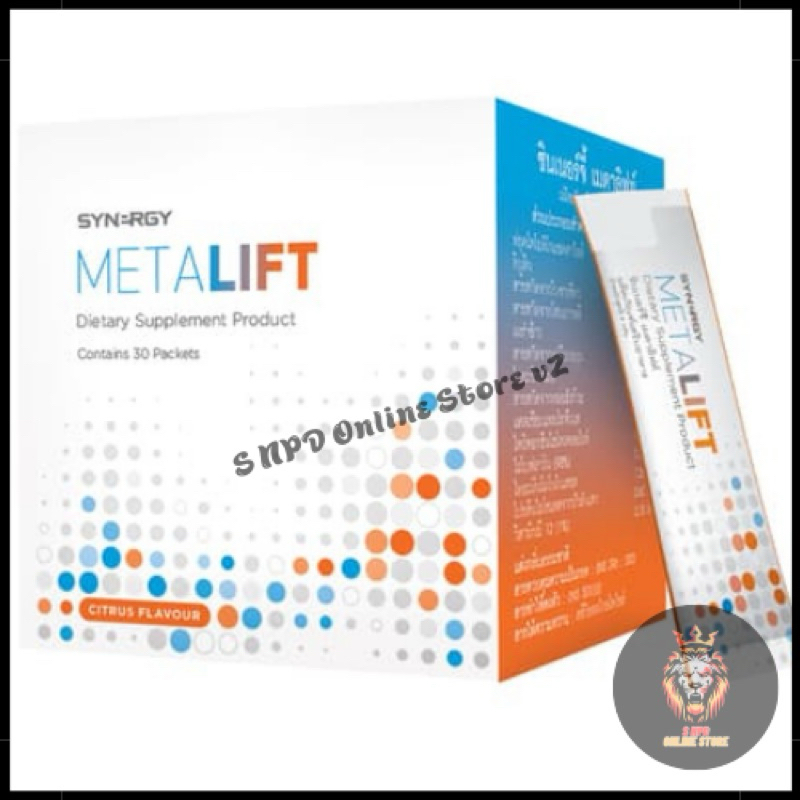 Synergy Metalife ผลิตภัณฑ์อาหารเสริมชนิดผง ของแท้ 100% (1 กล่อง 30 ซอง ...