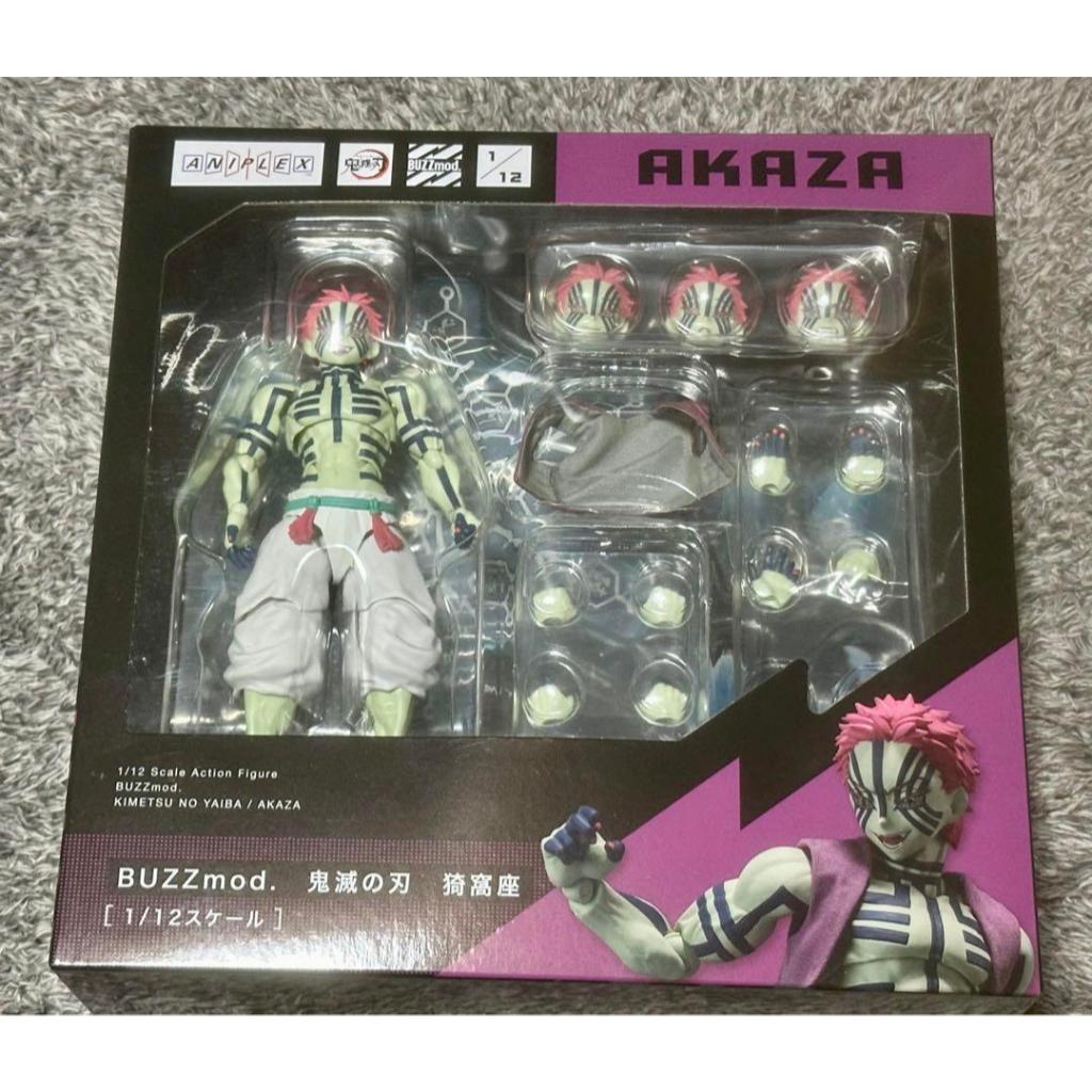 Jump BUZZmod. Demon slayer Akaza 1/12 scale Action figure Buzzmod ...