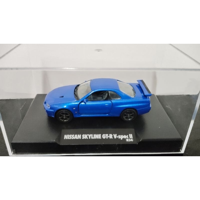 โมเดลรถยนต์ รถโมเดล Nissan R34 GTR V-Spec II TAMIYA 1/64 | Shopee Thailand