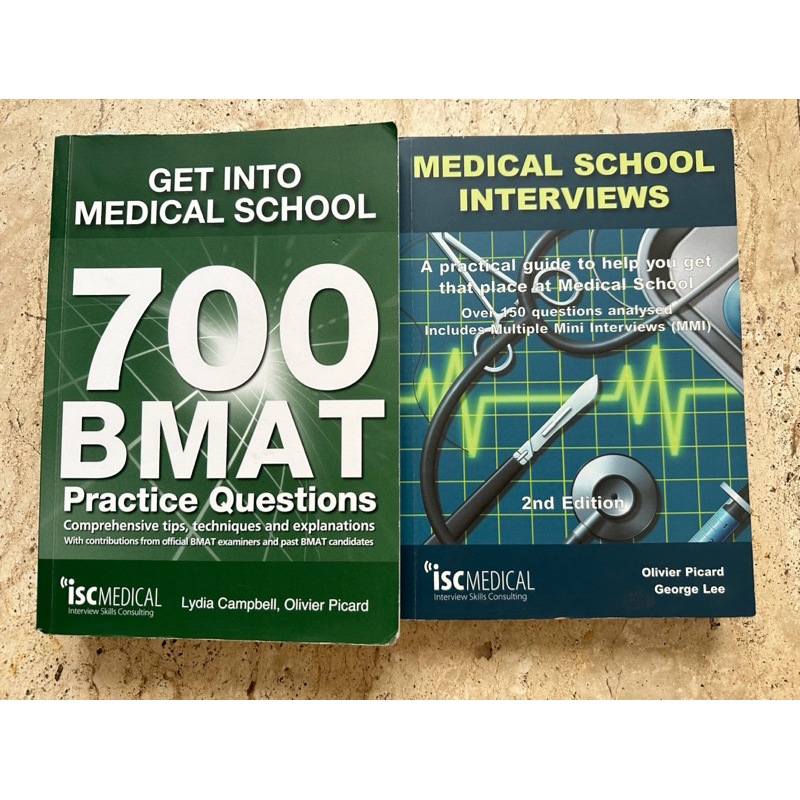หนังสือ 700 BMAT Practice Questions/Medical School Interviews (isc ...