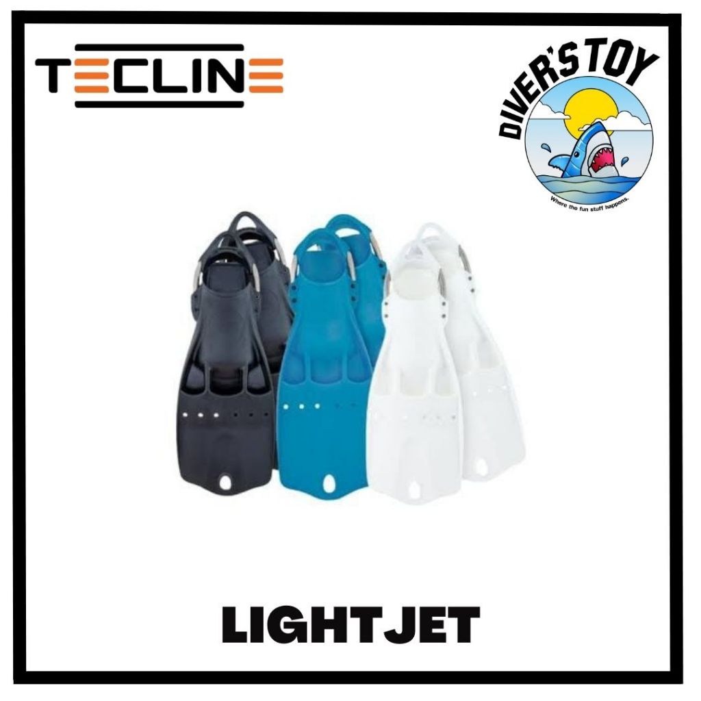 ฟินดำน้ำ ตีนกบดำน้ำ TECLINE Lightjet fins | Shopee Thailand