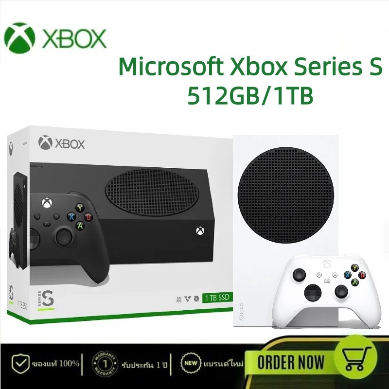 [ของแท้และในสต็อก] Microsoft Xbox Series S Game Console คอนโซลเกม 512GB ...