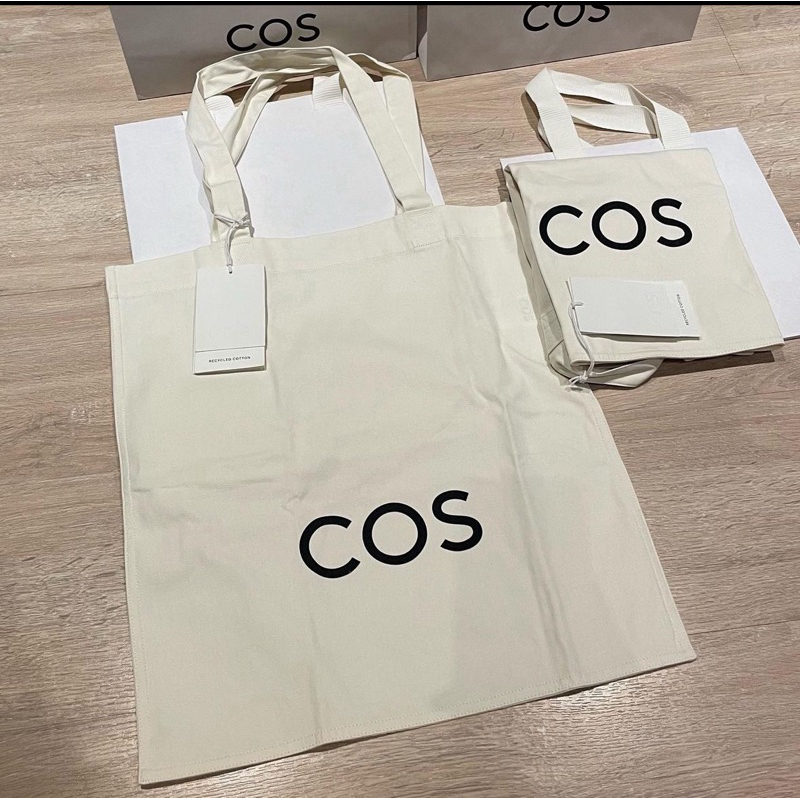 New COS Canvas tote bag | Shopee Thailand