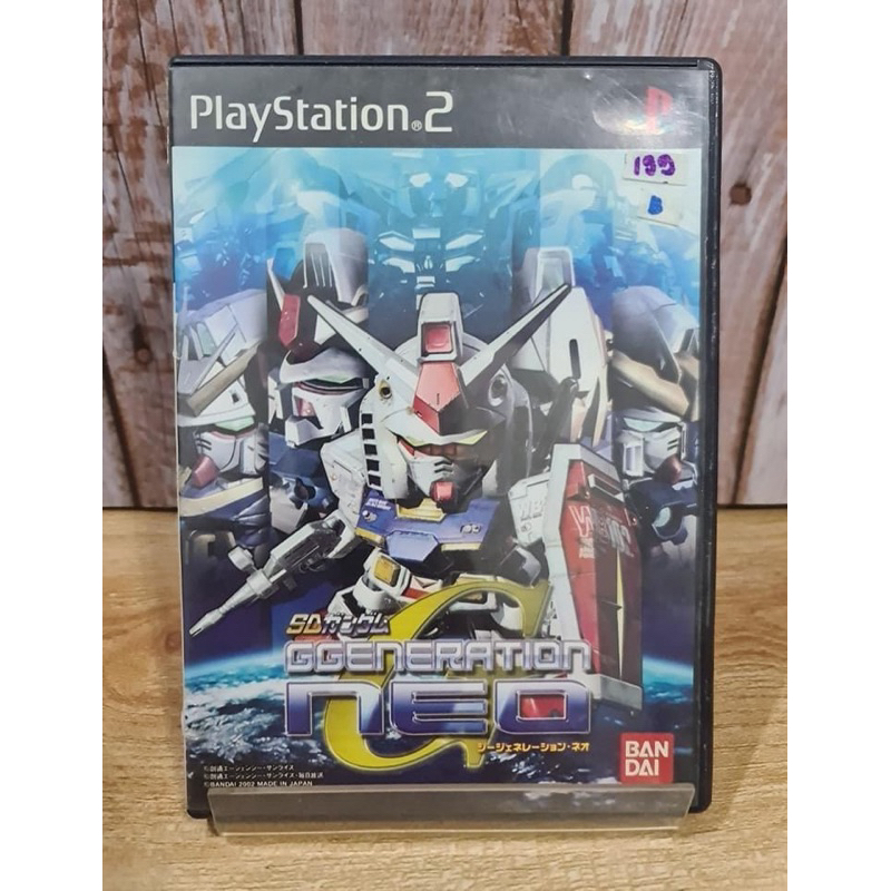 แผ่นเกมส์ Ps2 (PlayStation 2) เกมส์ SD Gundam G Generation Neo | Shopee Thailand
