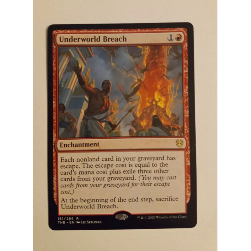 การ์ด MTG Underworld Breach Red Magic the Gathering EDH รุ่น THB สภาพ ...