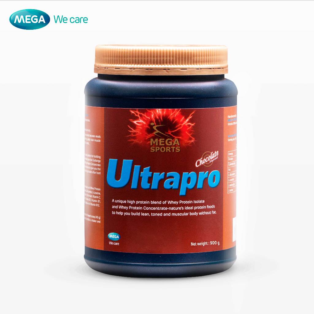 MEGA We care เมก้าวีแคร์ ULTRAPRO CHOCOLATE อัลตราโปร รสช็อกโกแลต 900 กรัม (UC900I) | Shopee ...