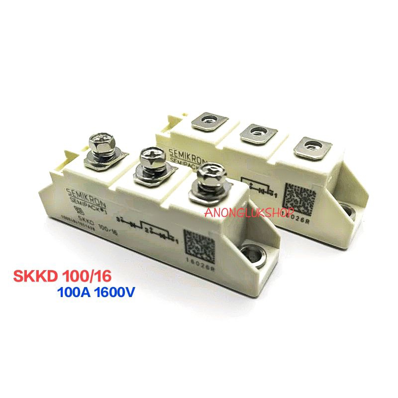 SKKD100/16 SKKD 100/16 Rectification Module, Bridge Rectifier High ...