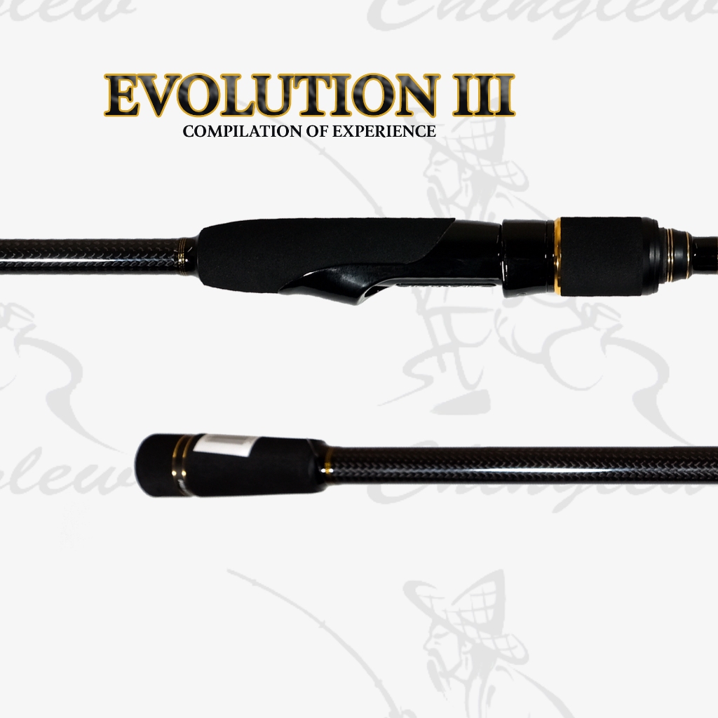 คันเบ็ด ตีเหยื่อปลอม Evolution 3 : Hearty Rise ของใหม่ ส่งจากไทย ...