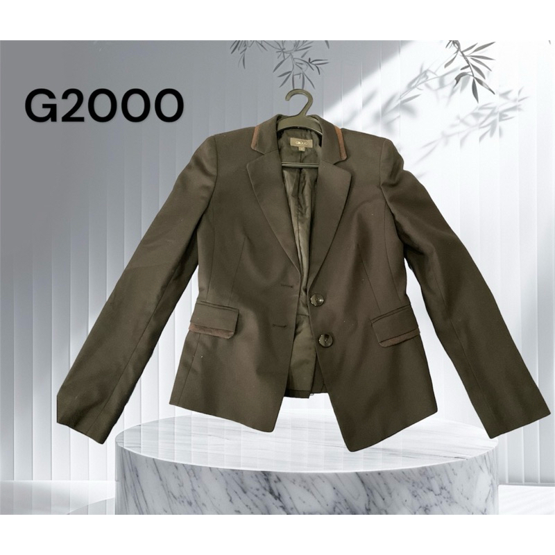 สูทผู้หญิง G2000 มือสอง สภาพดี size 36 | Shopee Thailand