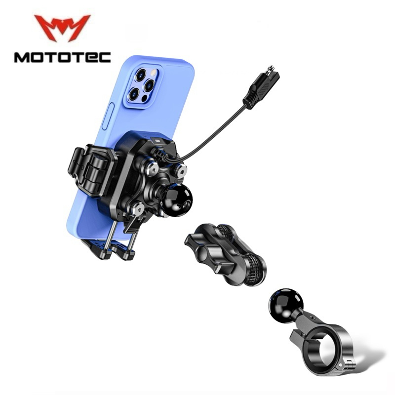 MOTOTEC PRO Series Charger 36W. ที่จับโทรศัพท์มือถือสำหรับมอเตอร์ไซค์ ...