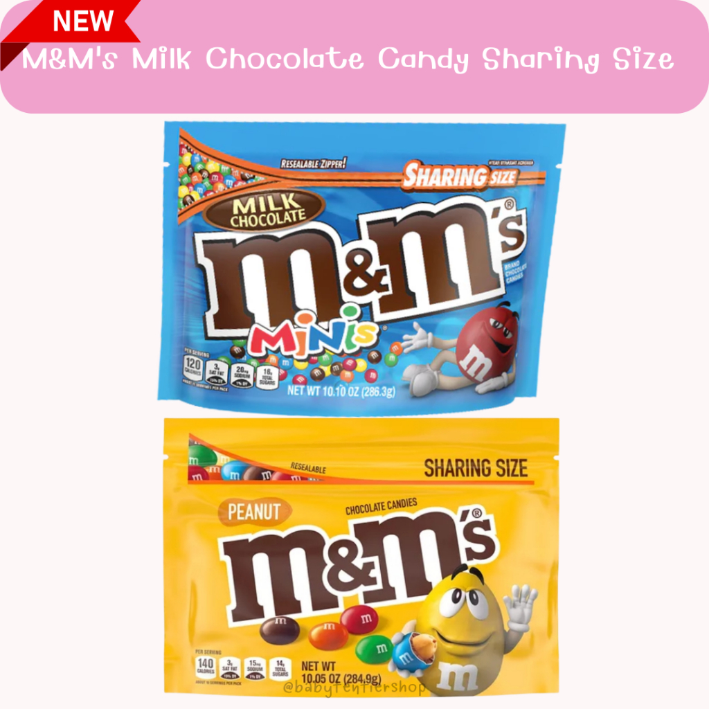 พร้อมส่ง M&M's Milk Chocolate Candy Sharing Size | Shopee Thailand