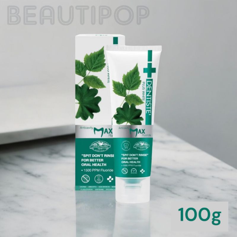 ยาสีฟัน Dentiste Anticavity Max Fluoride Toothpaste 100g | Shopee Thailand