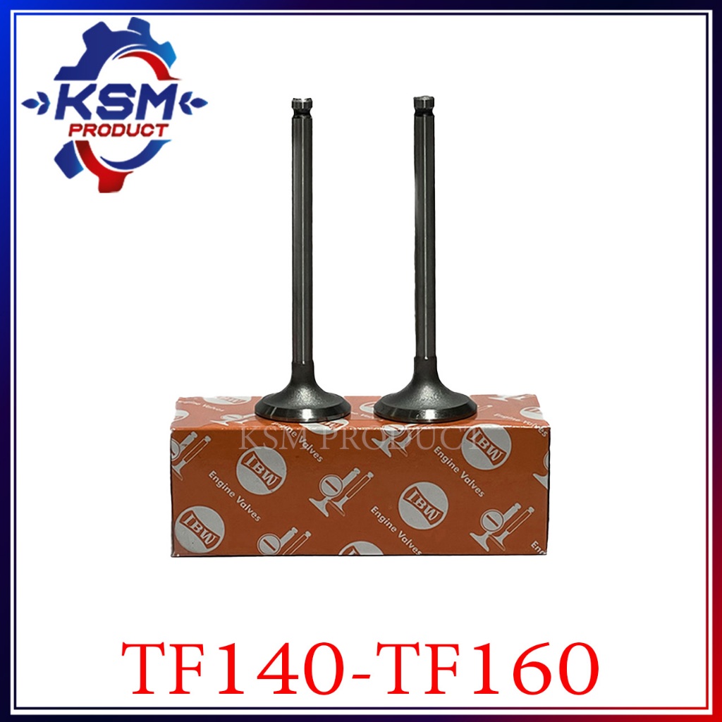 วาล์วไอดี ไอเสีย TF140-TF160 (ครบชุด) อะไหล่รถไถเดินตามสำหรับเครื่อง ...