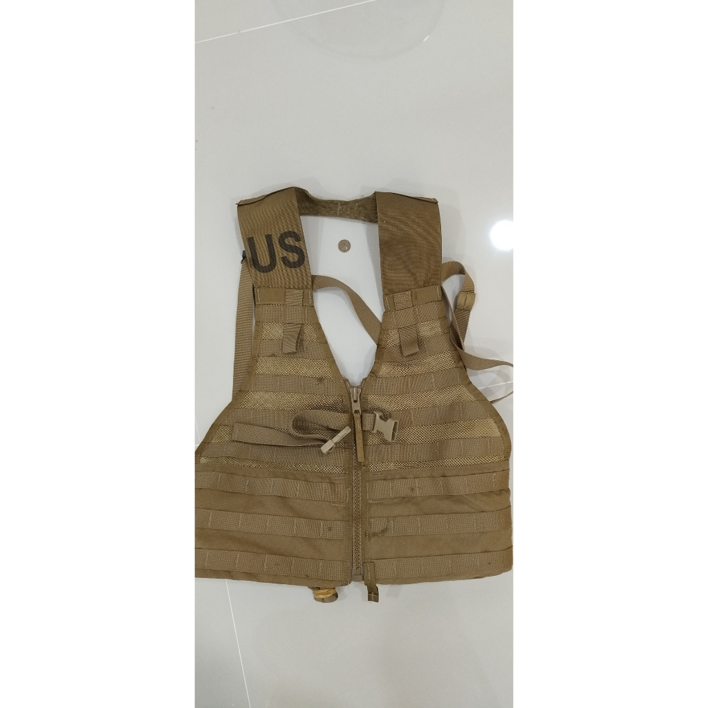 01USMCเสื้อVEST USMC สีน้ำตาล Molle II Fighting Load Carrier Equipment ...