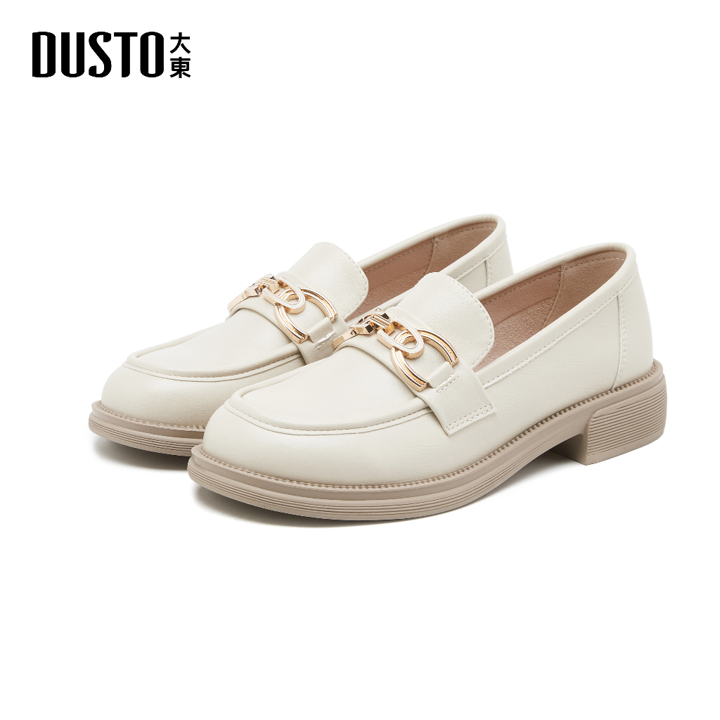 DUSTO รองเท้าคัทชูผู้หญิงฤดูกาล2025 สวมใส่สบายเรียบง่ายส้นเตี้ย สวมใส่ ...