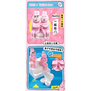 พร้อมส่งจากไทย กล่องสุ่ม ยกเซ็ท PLZDOT My friend Rabbit Series ลุ้น ...