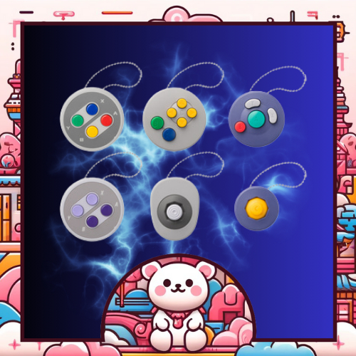 [พร้อมส่ง] กาชาปอง ลิขสิทธิ์แท้จากญี่ปุ่น / Controller Button ...