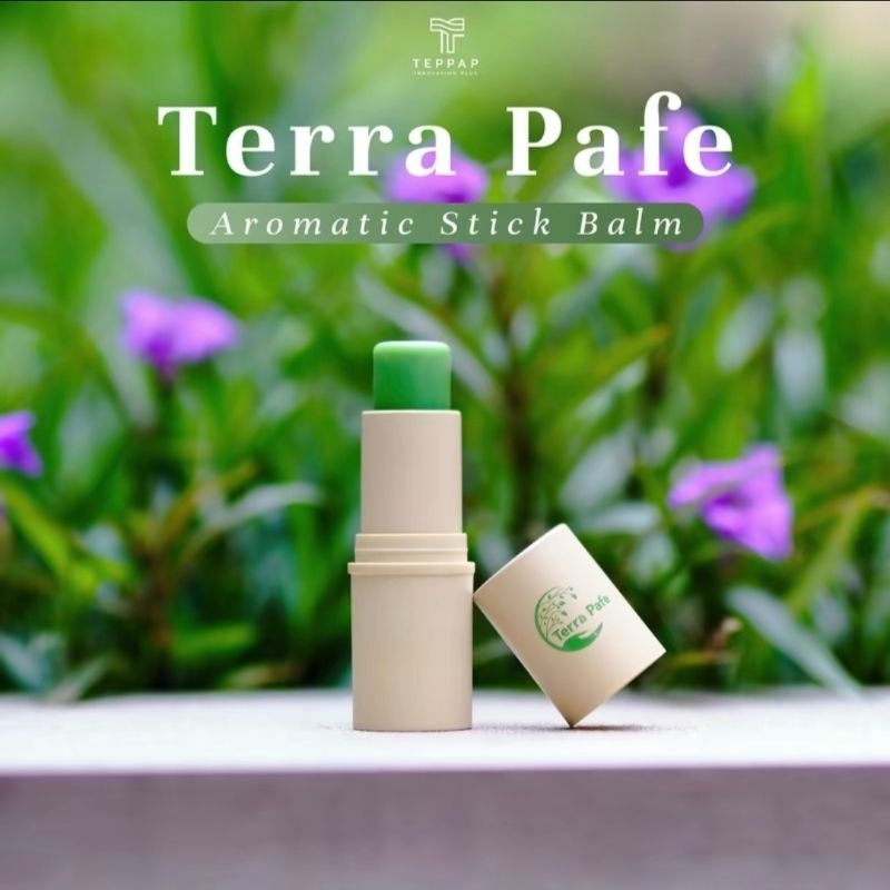 Terra Pafe balm เทอร่า พาเฟ่ บาล์มคอมเฟรย์ บรรเทาอาการวิงเวียน คันแมลง ...