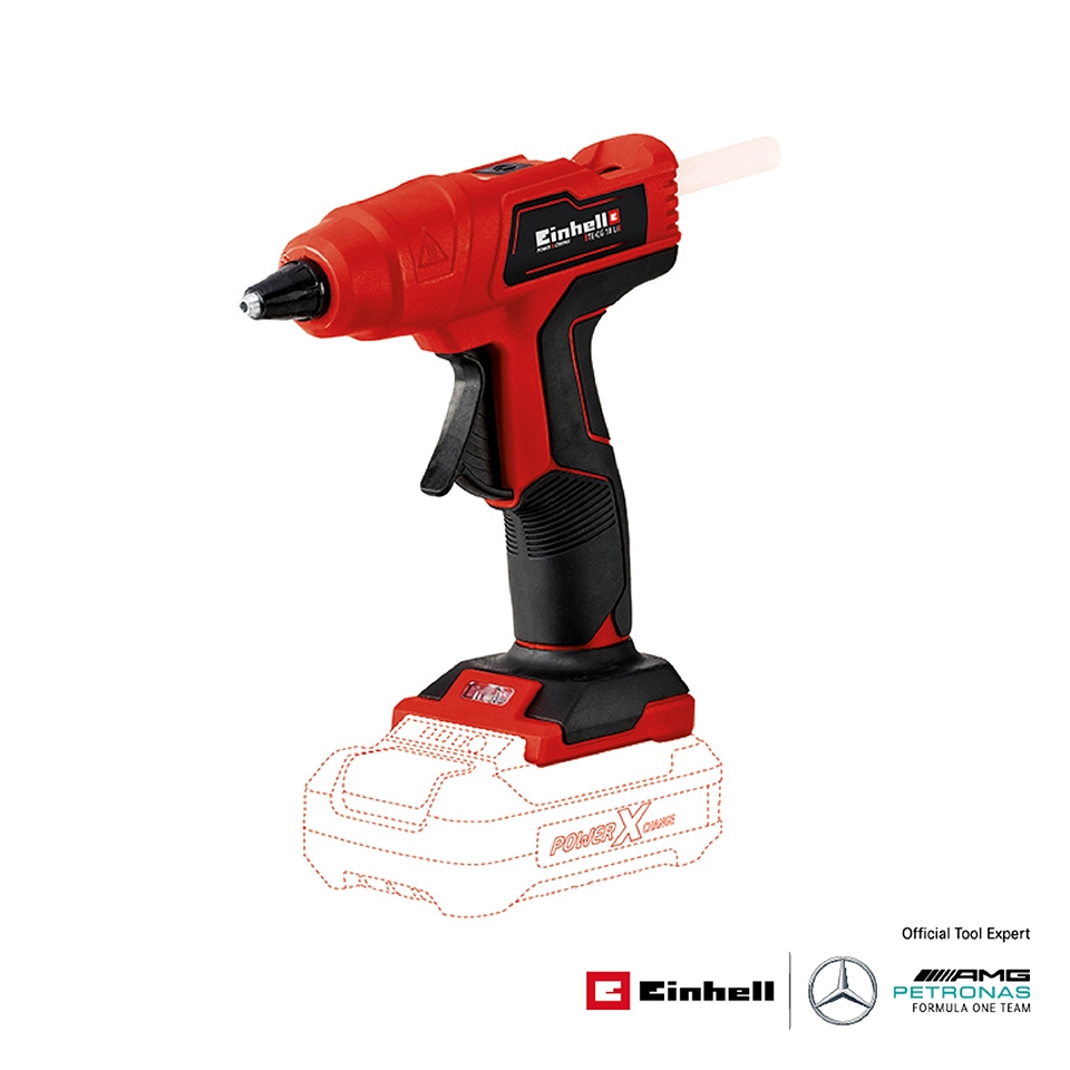 EINHELL ปืนกาวไร้สาย 18V TE-CG 18 Li {สินค้าไม่รวมแบตเตอรี่/เครื่อง ...