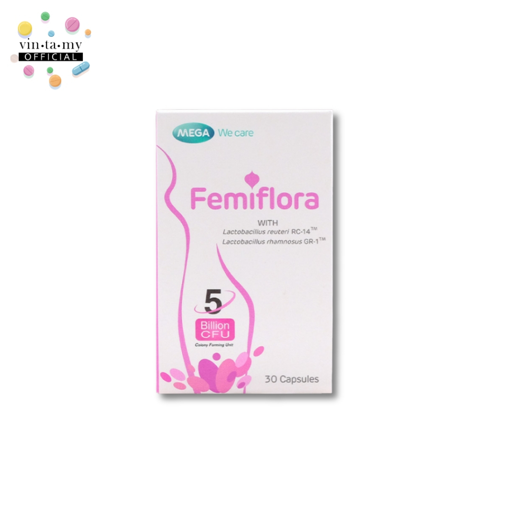 Mega We Care(เมก้า วีแคร์) Femiflora บรรจุ 30 แคปซูล EXP.03/2026 | Shopee Thailand