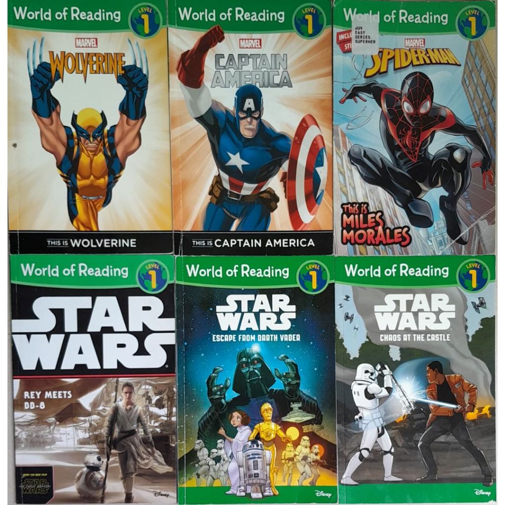 World of Reading Level 1 หนังสือมือสอง ปกอ่อน นิทาน | Shopee Thailand