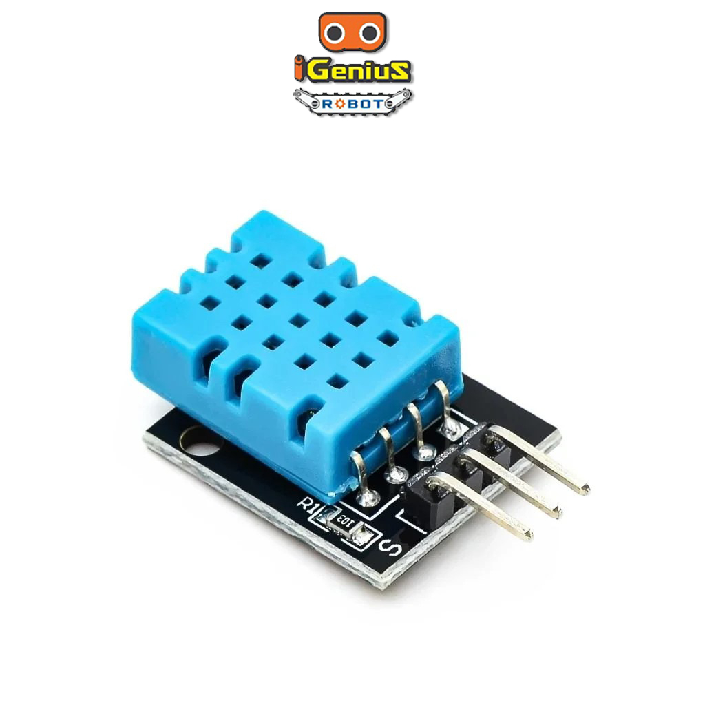 โมดูลเซนเซอร์วัดอุณหภูมิและความชื้น DHT11 Temperature and Humidity ...